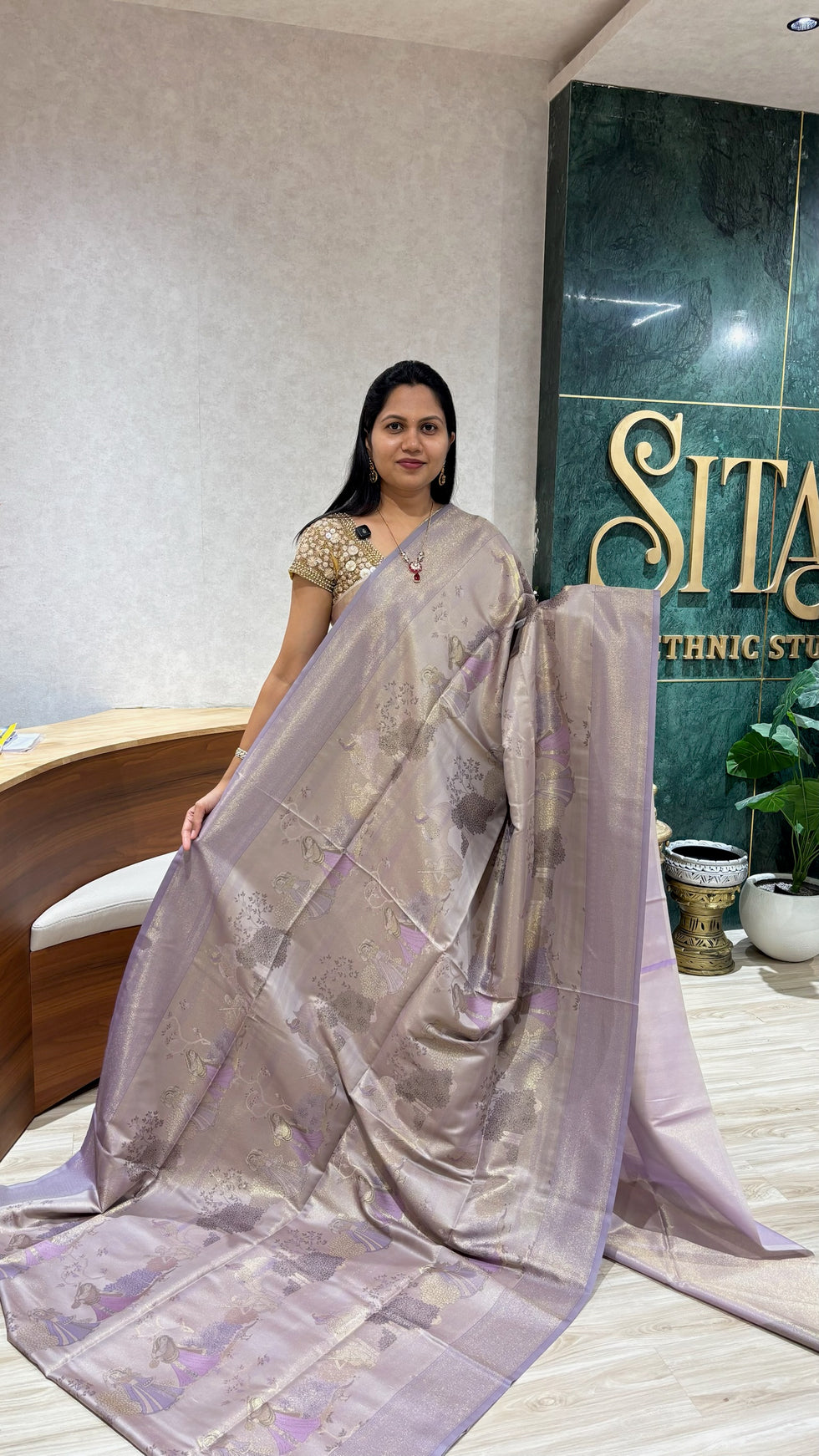 Light weight Tissue lavender – Sitah Ethnic Studio