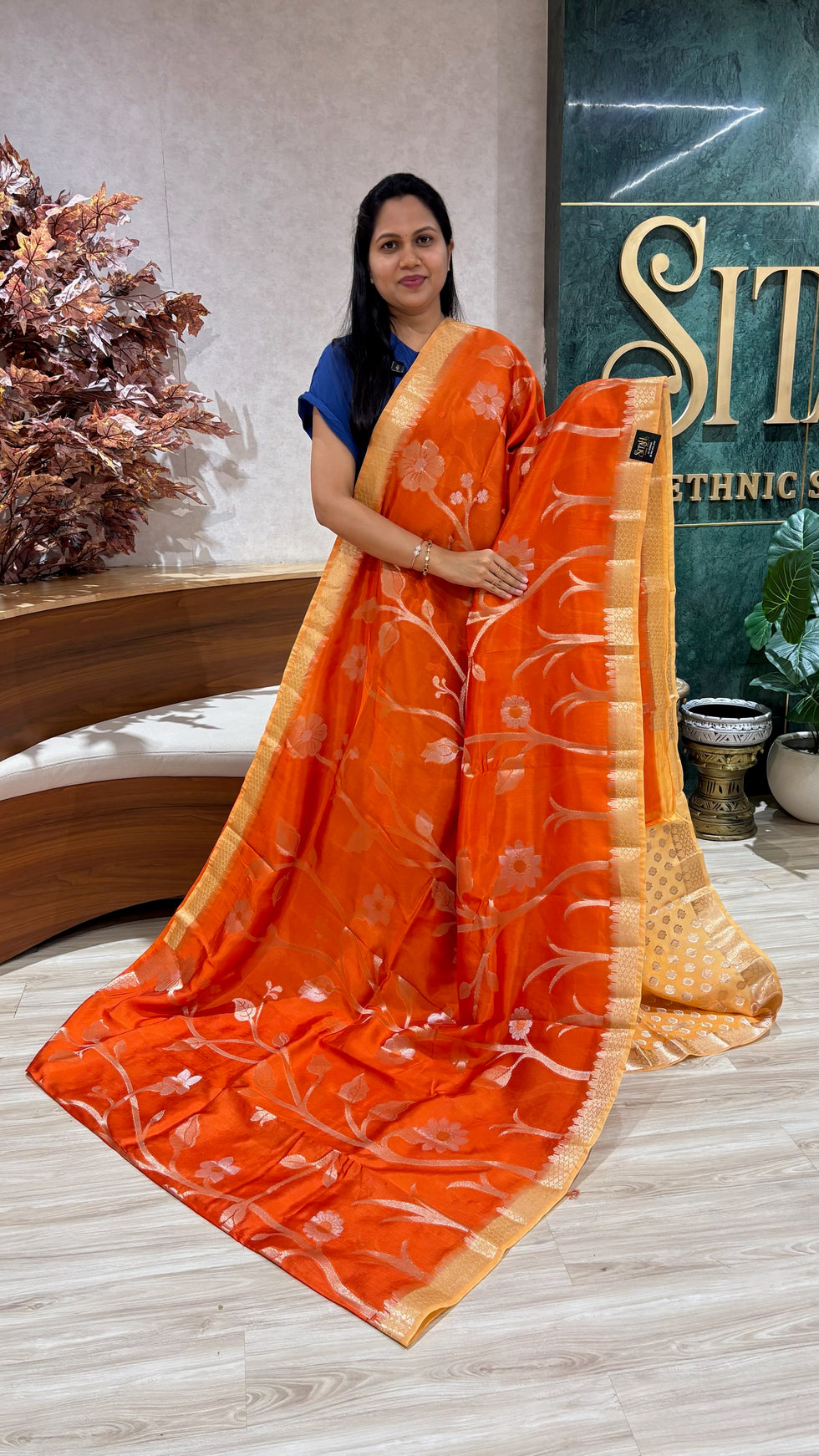 Banaras allover weaving – Sitah Ethnic Studio