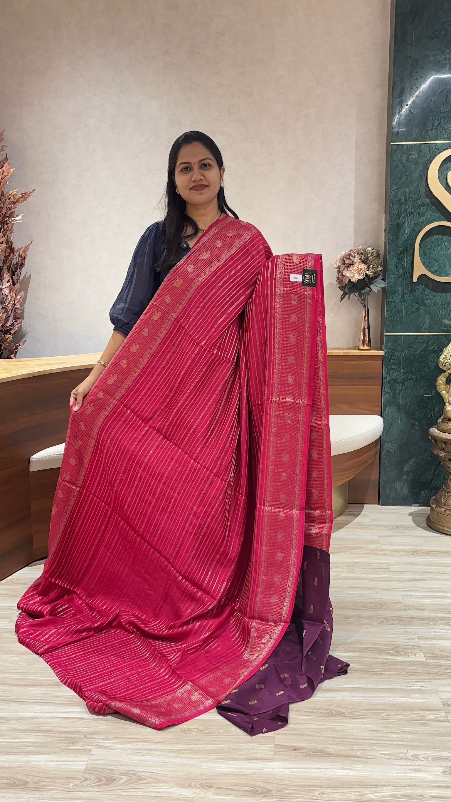 Russian silk pink – Sitah Ethnic Studio
